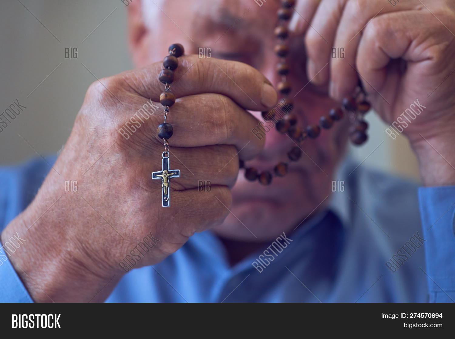 Praying Hands Old Man Image & Photo (Free Trial) | Bigstock