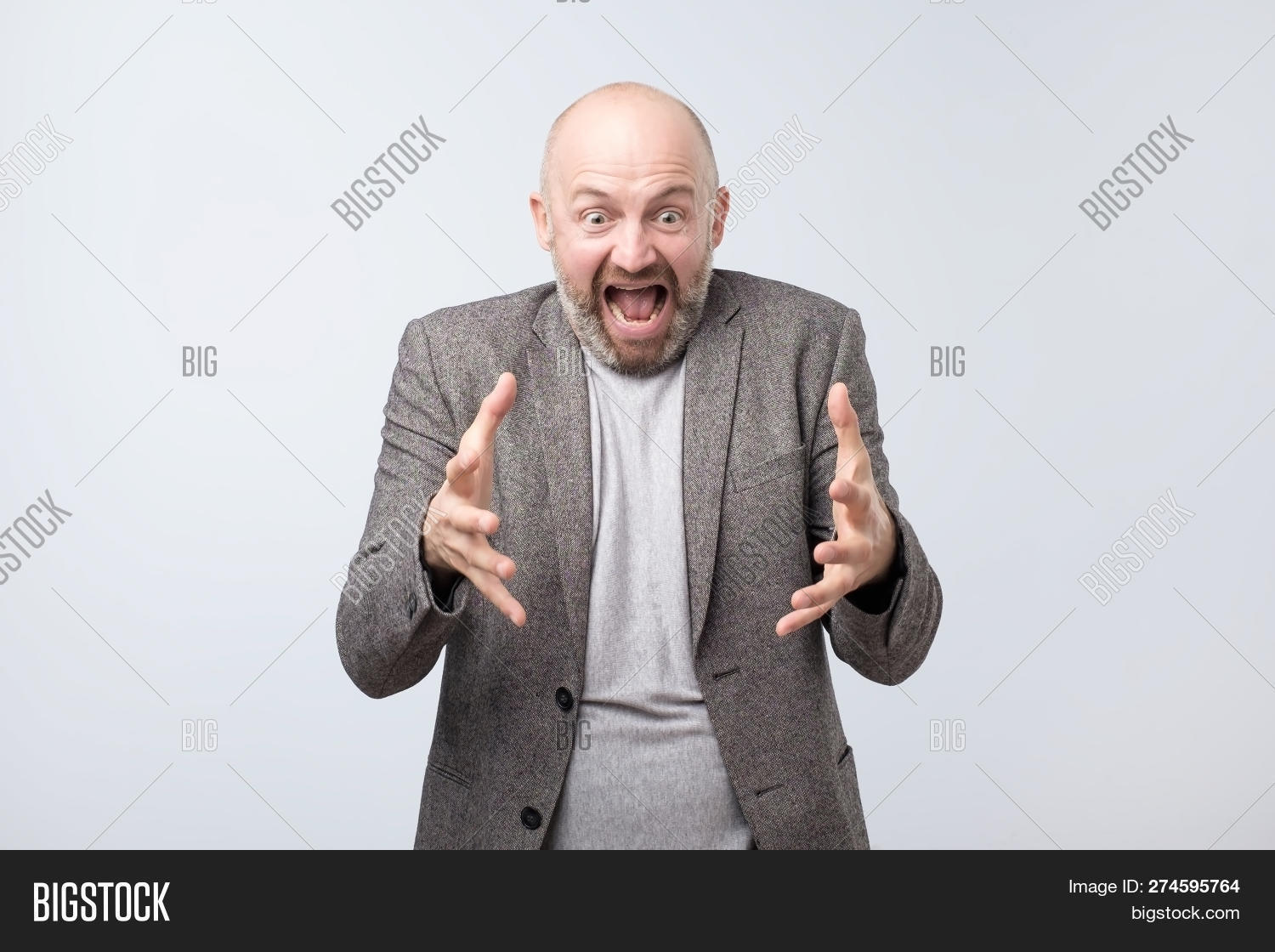Imagen y foto Peevish Annoyed Man (prueba gratis) | Bigstock