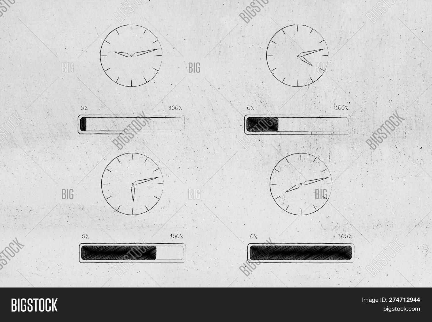 Loading Time Image & Photo (Free Trial) | Bigstock