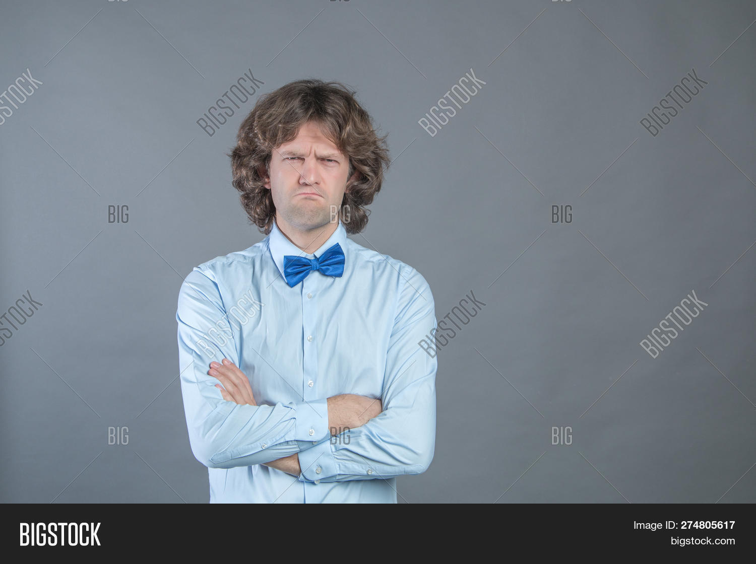 Resentful Man Arms Image & Photo (Free Trial) | Bigstock