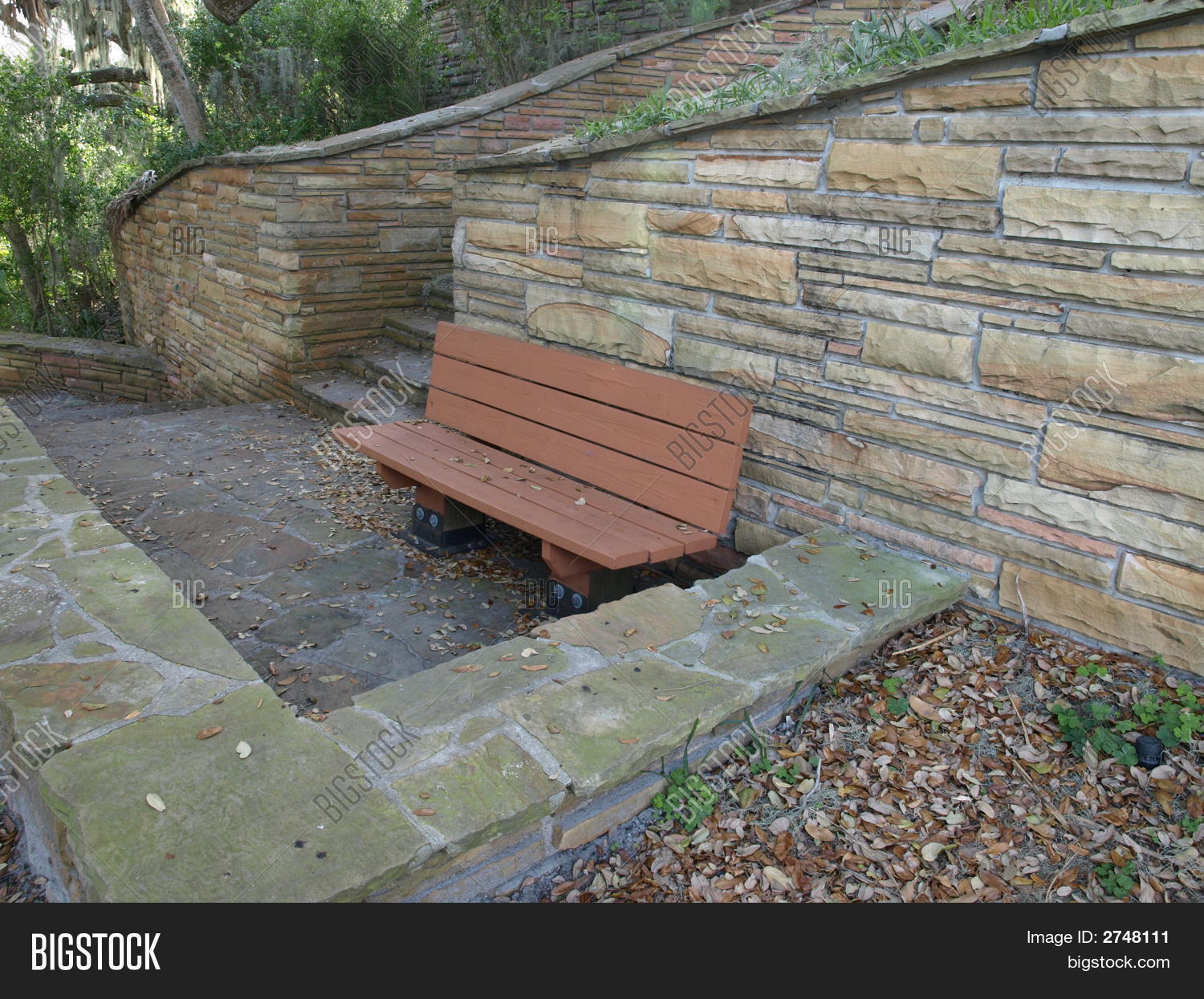 Stairs Bench Image & Photo (Free Trial) | Bigstock