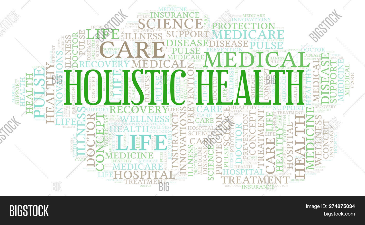Holistic Health Word Image & Photo (Free Trial) | Bigstock