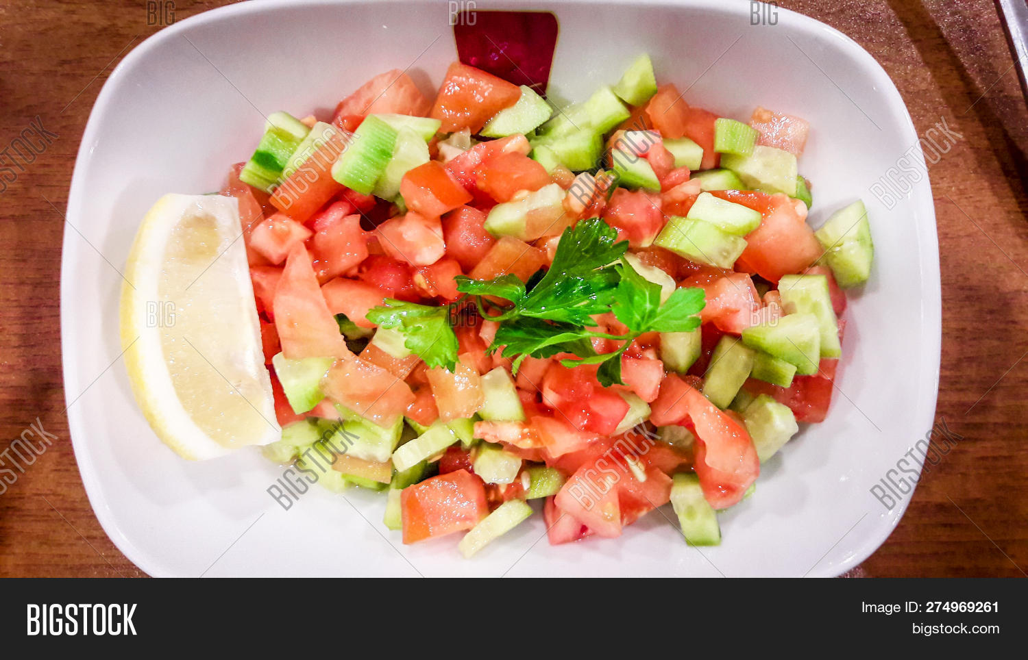 Turkish Coban Salata Image & Photo (Free Trial) | Bigstock