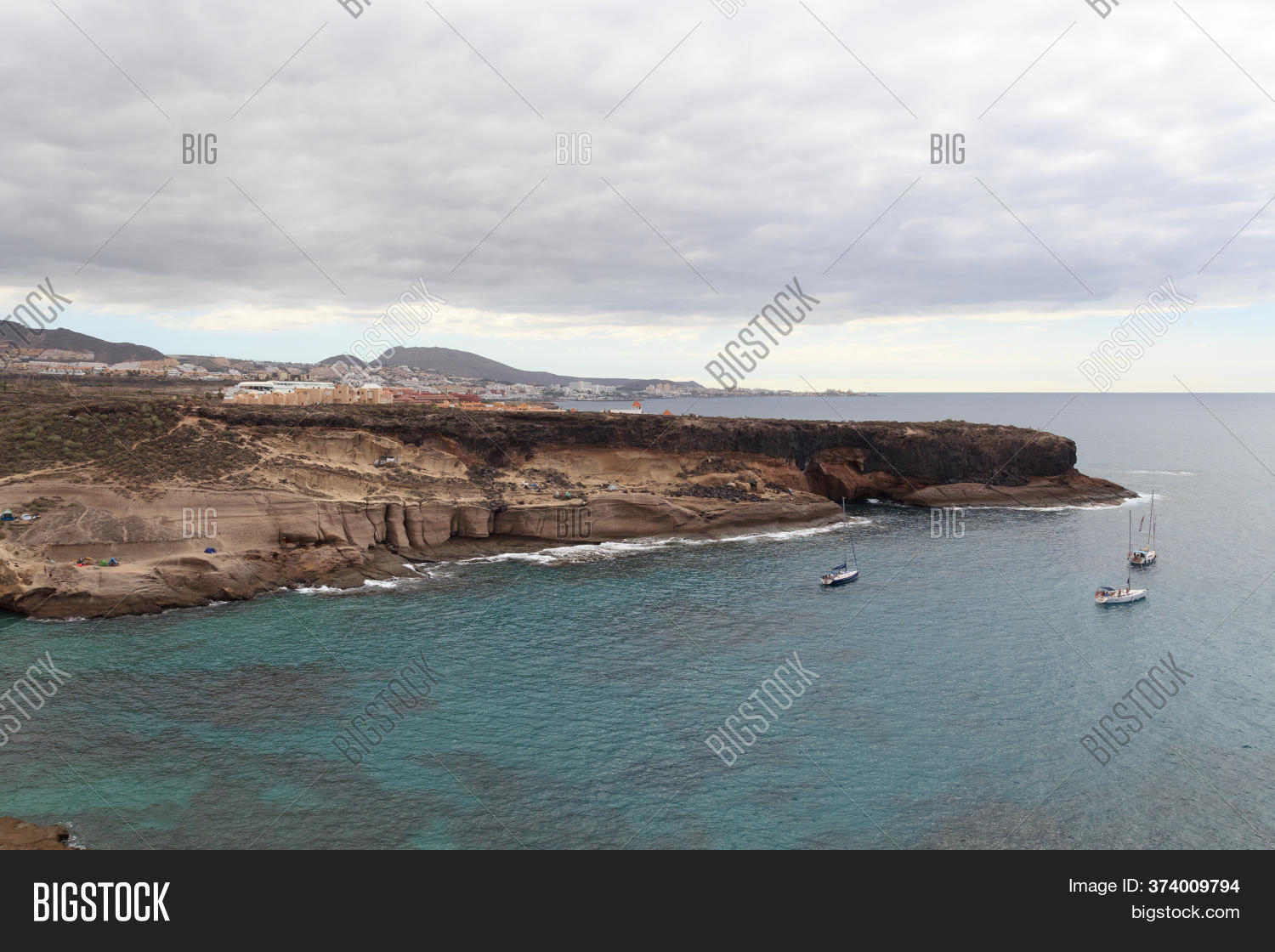 Coastline Cliffs Beach Image & Photo (Free Trial) | Bigstock
