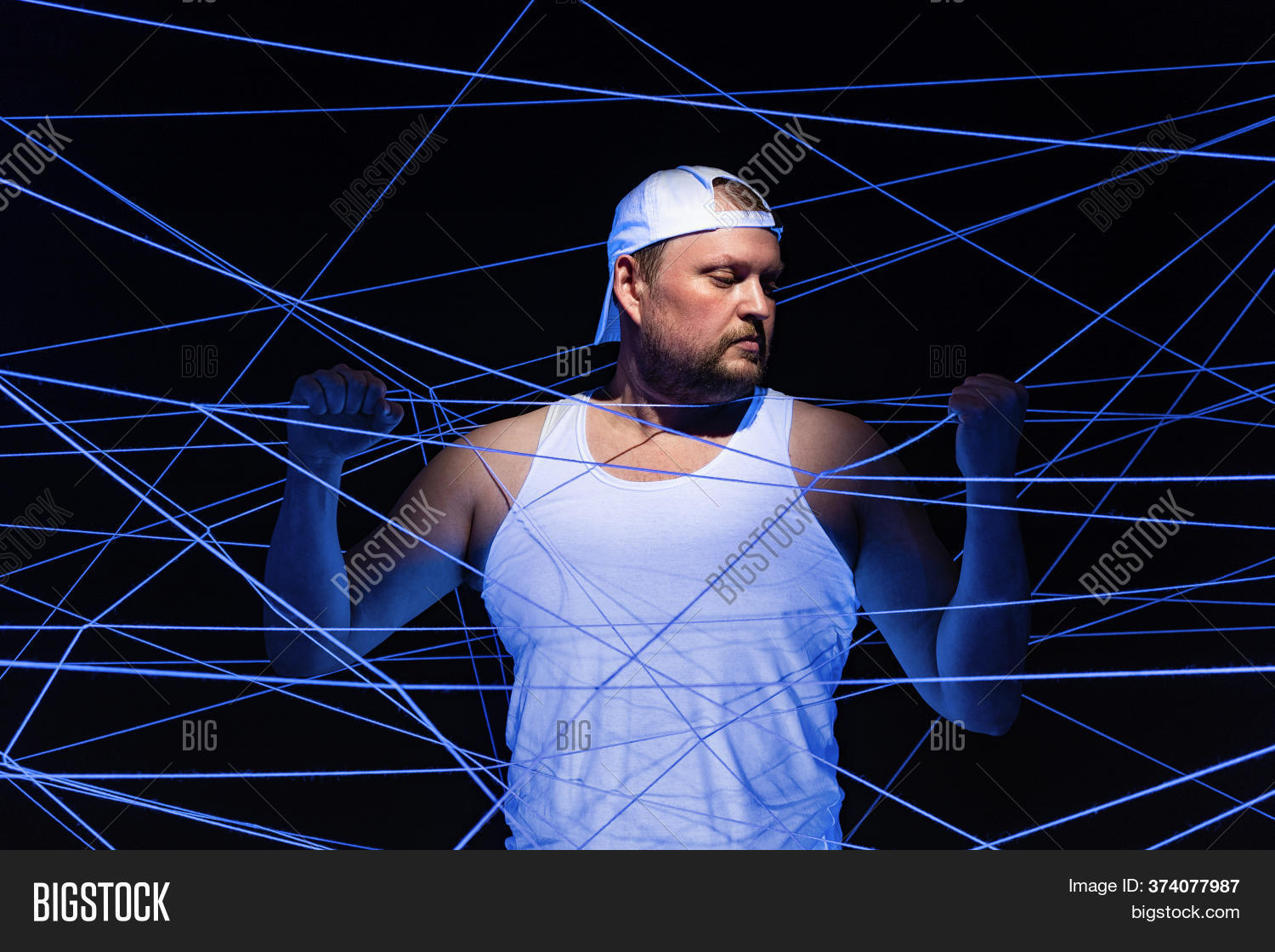 Photo Stout Man White Image & Photo (Free Trial) | Bigstock