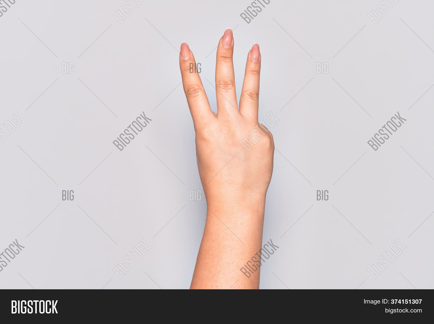 Hand Caucasian Young Image & Photo (Free Trial) | Bigstock