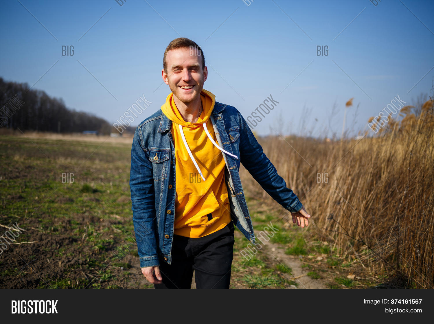 Smiling Man Enjoying Image & Photo (Free Trial) | Bigstock