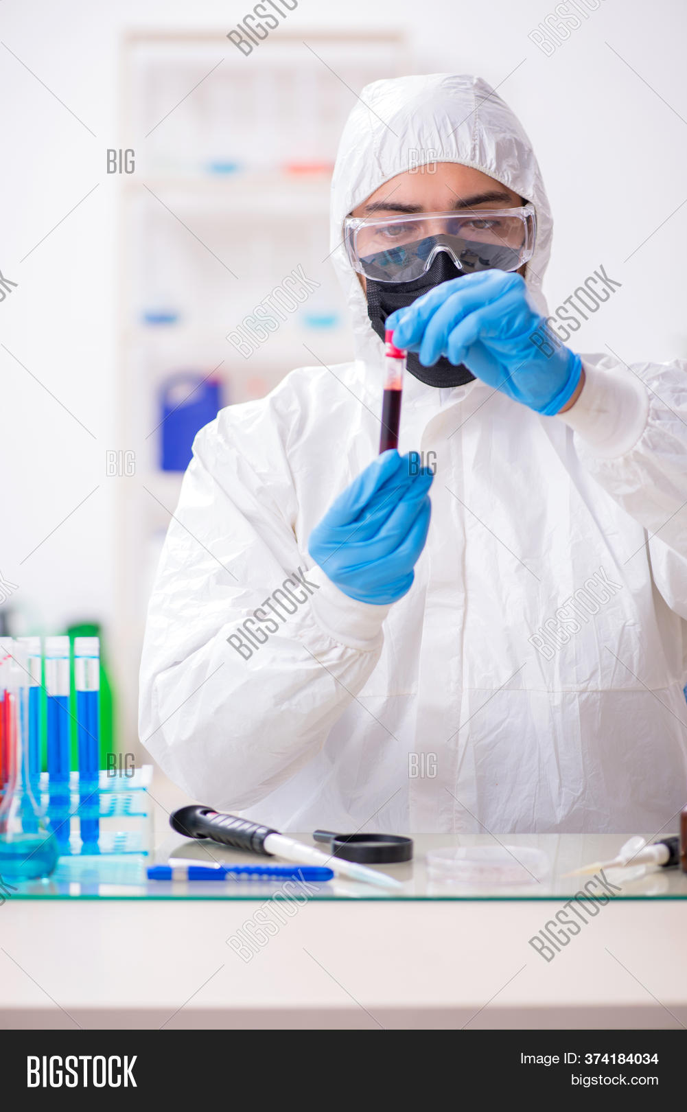Young Male Chemist Image & Photo (Free Trial) | Bigstock