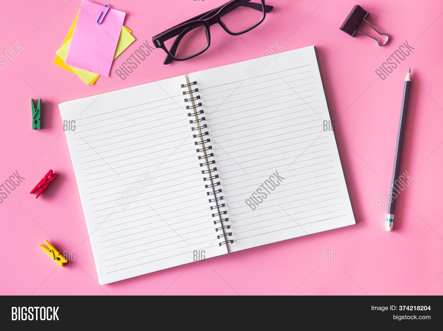 Pastel Pink Desk Image & Photo (Free Trial) | Bigstock