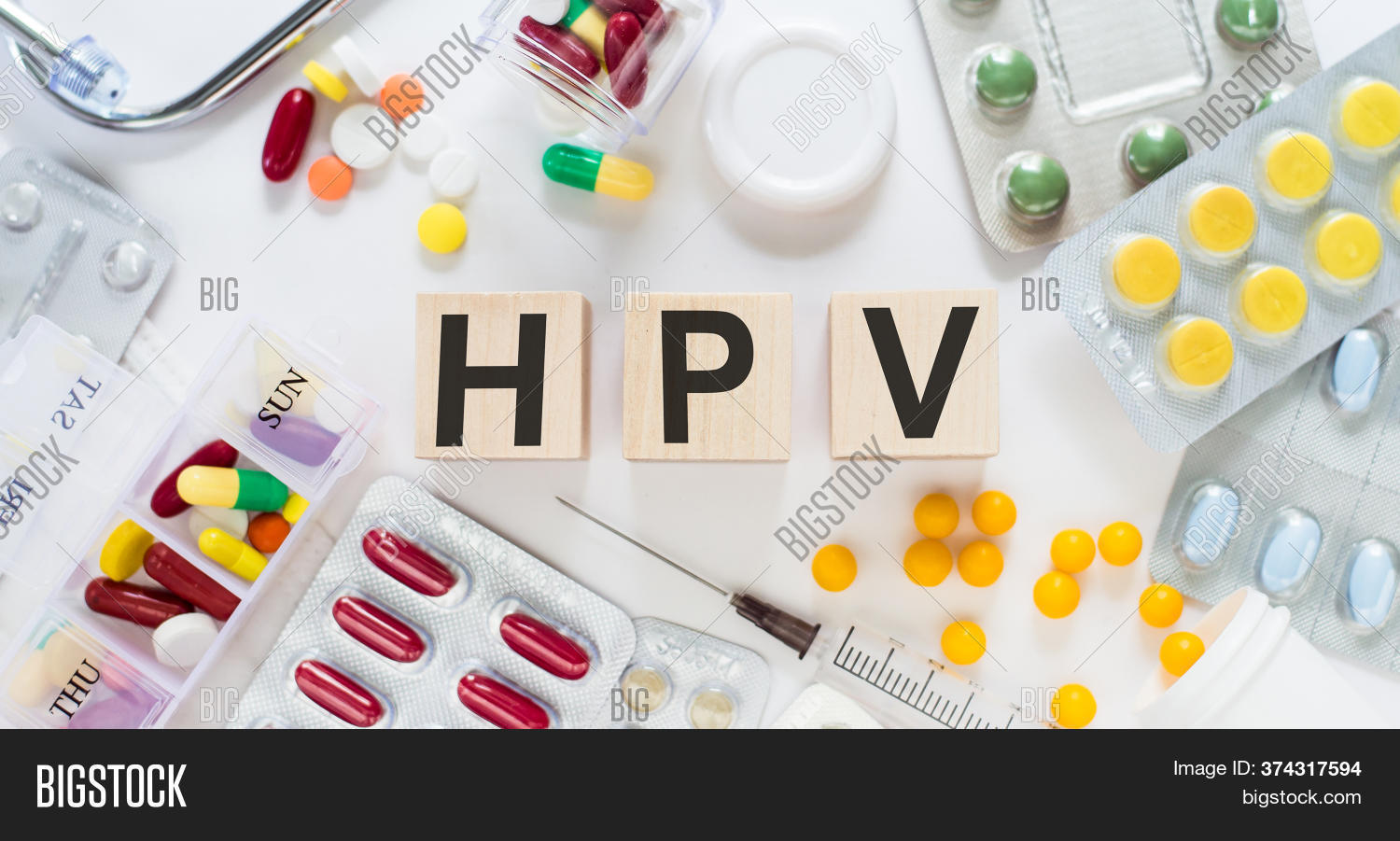 Hpv Text Written Image & Photo (Free Trial) | Bigstock