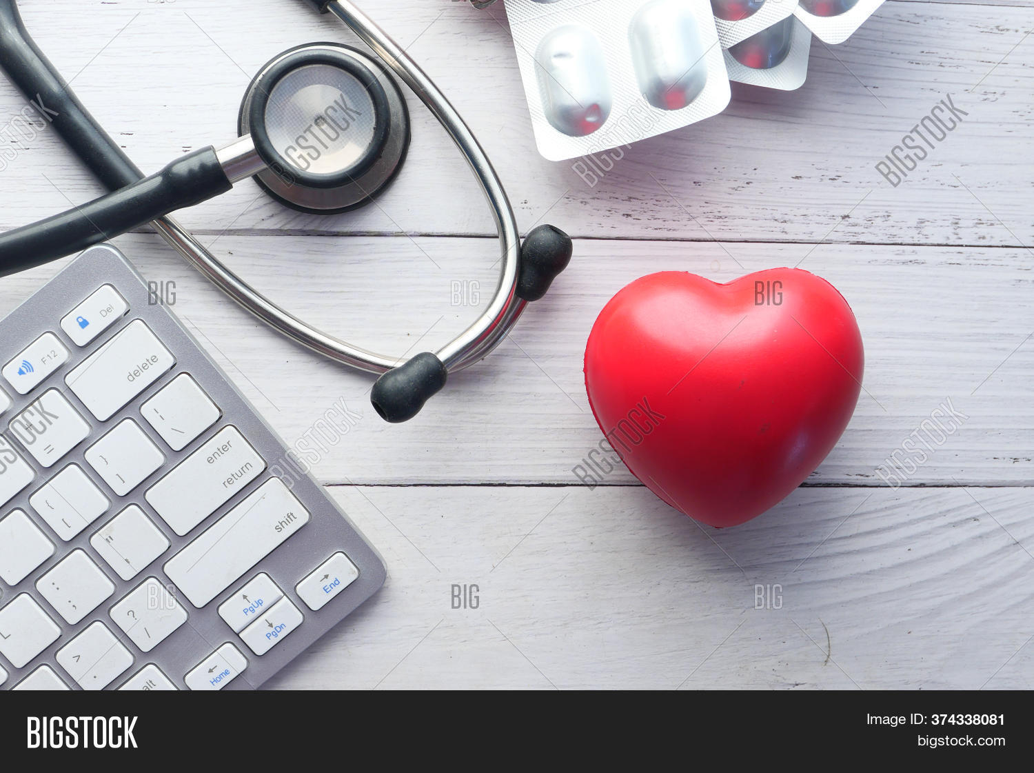 Keyboard, Heart, Image & Photo (Free Trial) | Bigstock