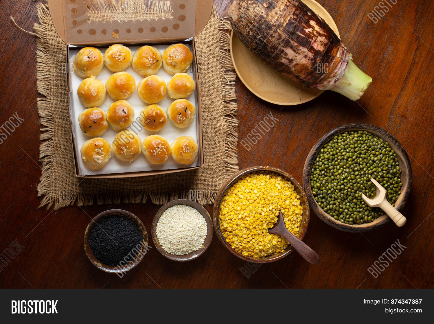 Chinese Pastry Filled Image & Photo (Free Trial) | Bigstock