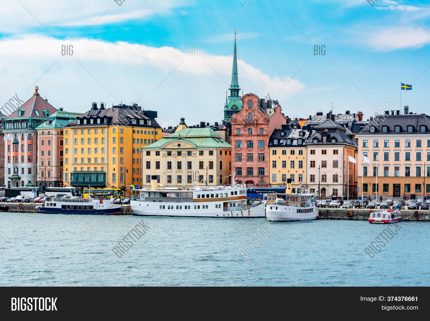 Skeppsbron Embankment Image & Photo (Free Trial) | Bigstock