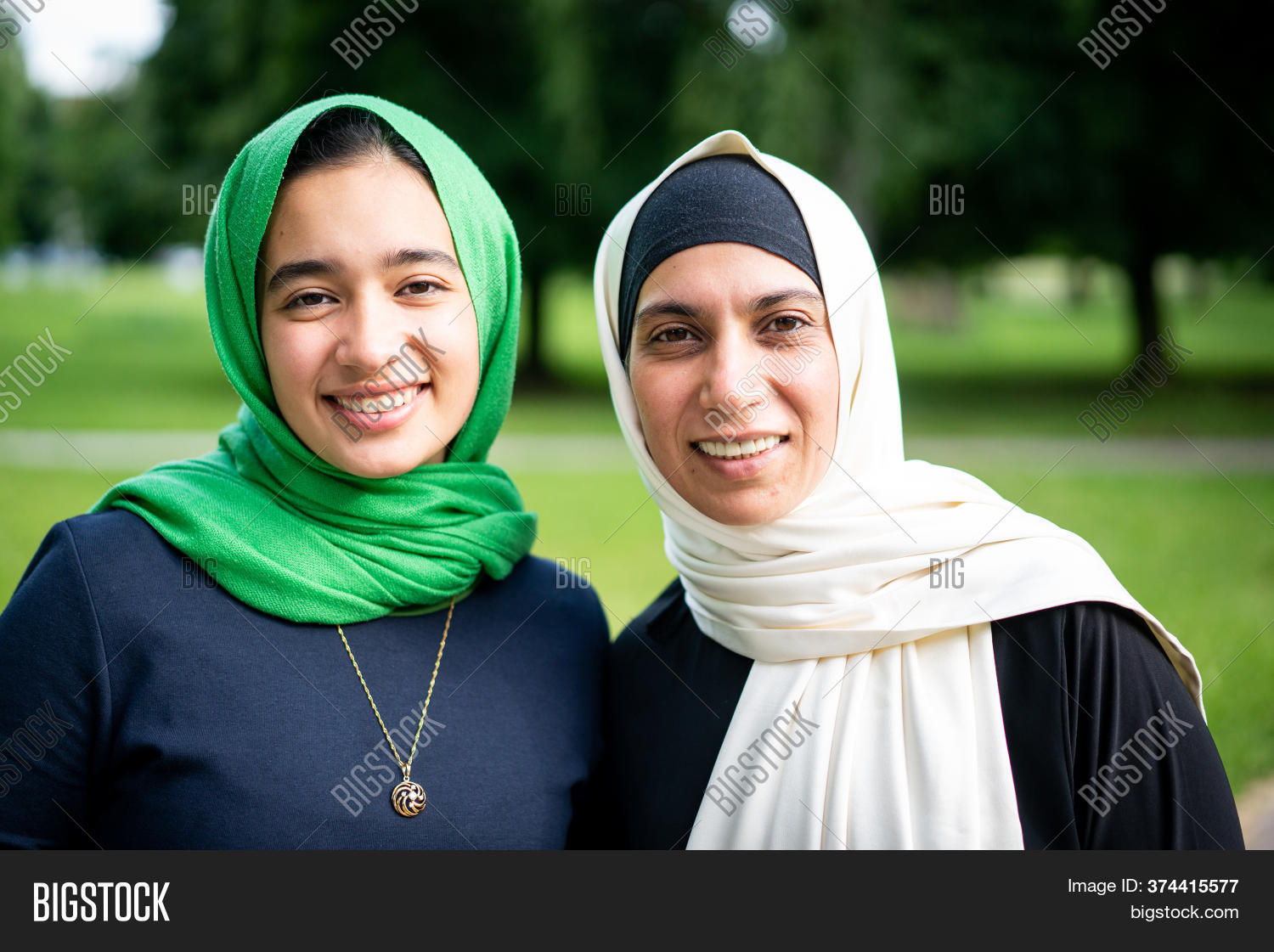 Two Muslim Women Image & Photo (Free Trial) | Bigstock