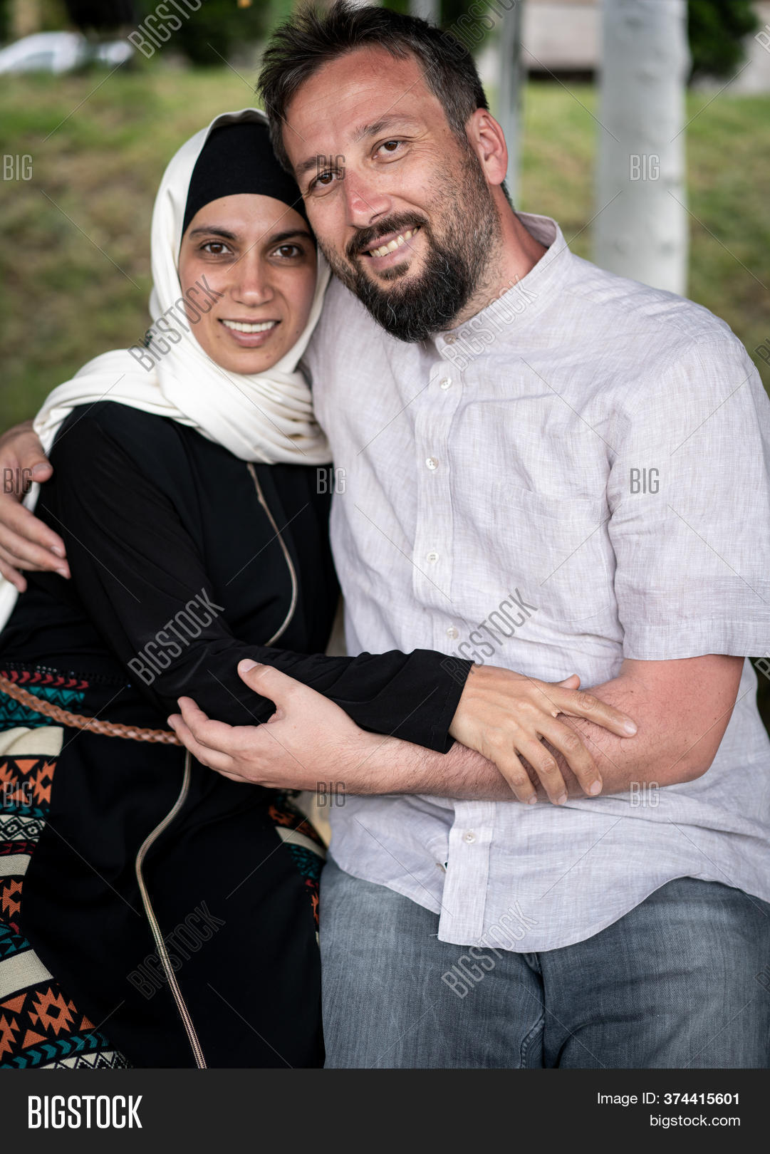 Muslim Married Couple Image & Photo (Free Trial) | Bigstock