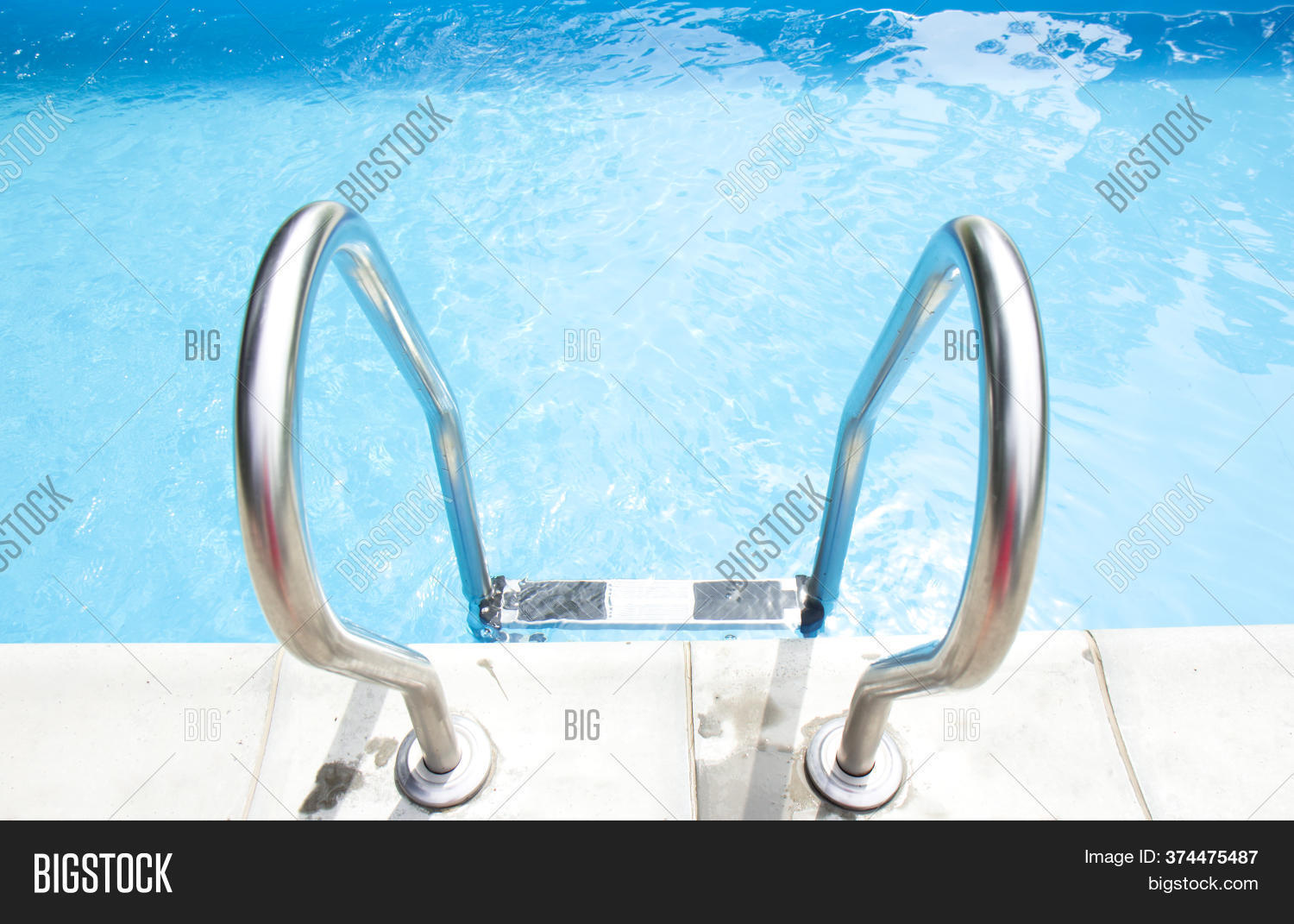 Swimming Pool Stair. Image & Photo (Free Trial) | Bigstock