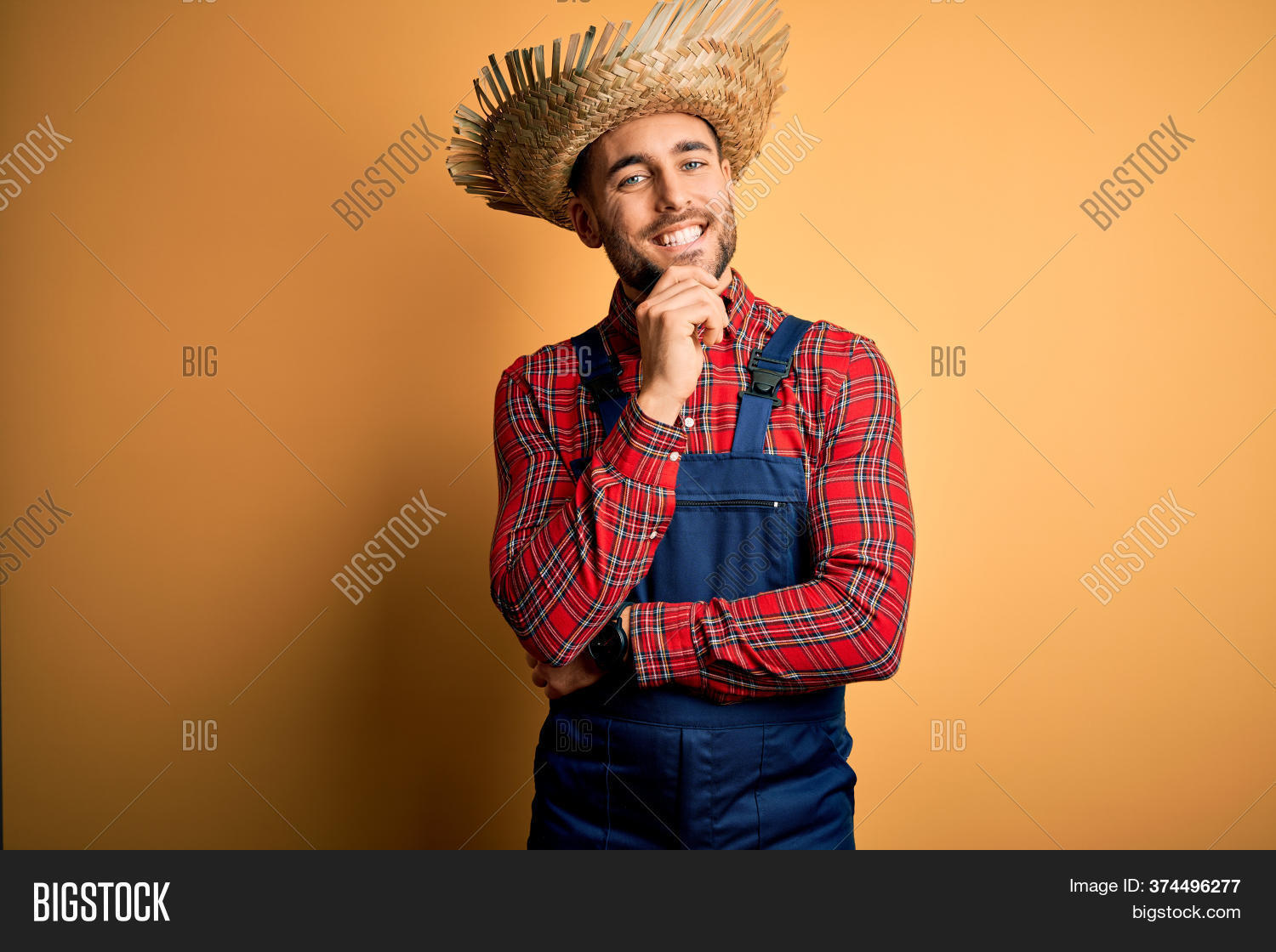 Young Rural Farmer Man Image & Photo (Free Trial) | Bigstock