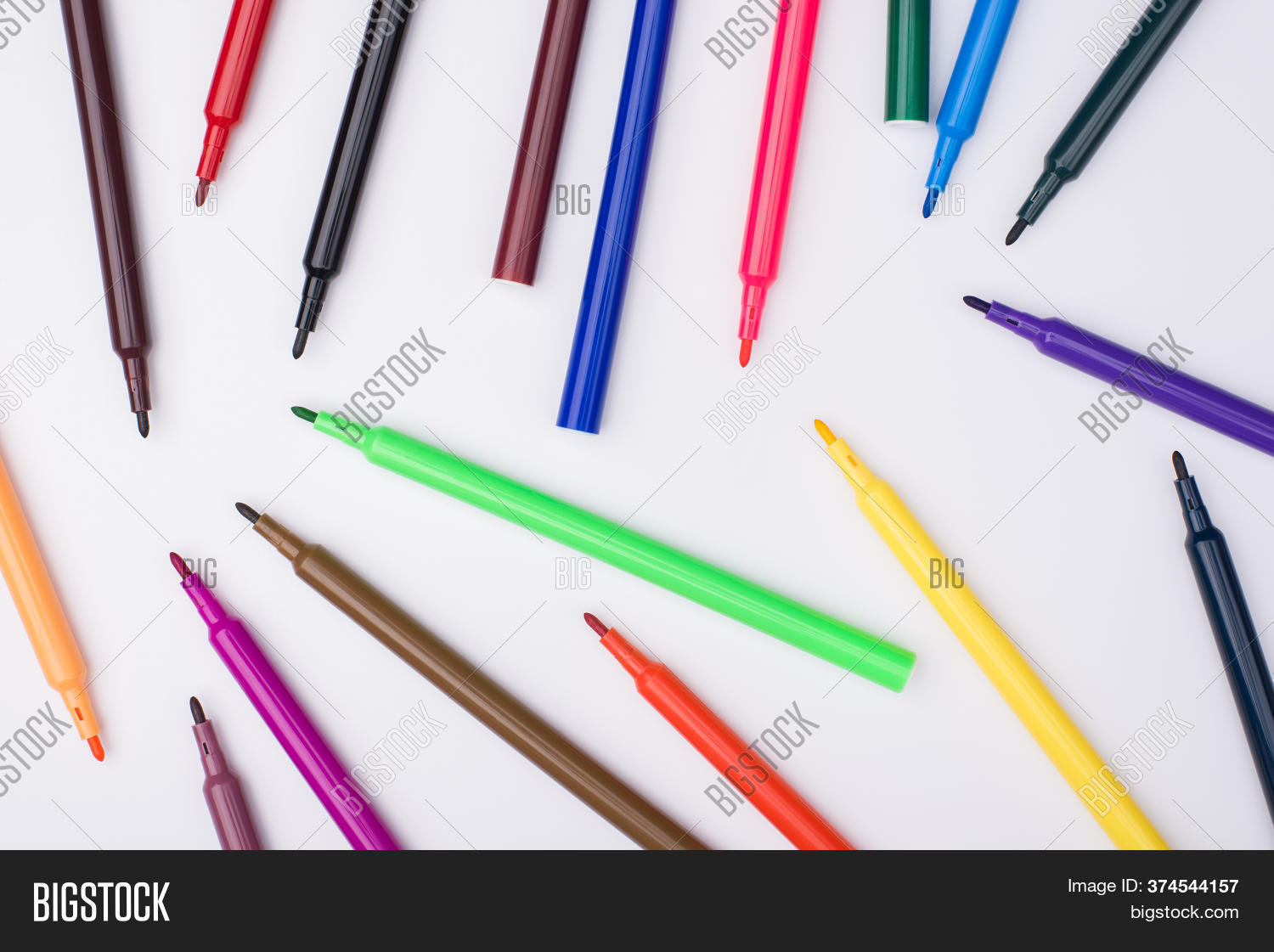 Drawing Markers Image & Photo (Free Trial) | Bigstock