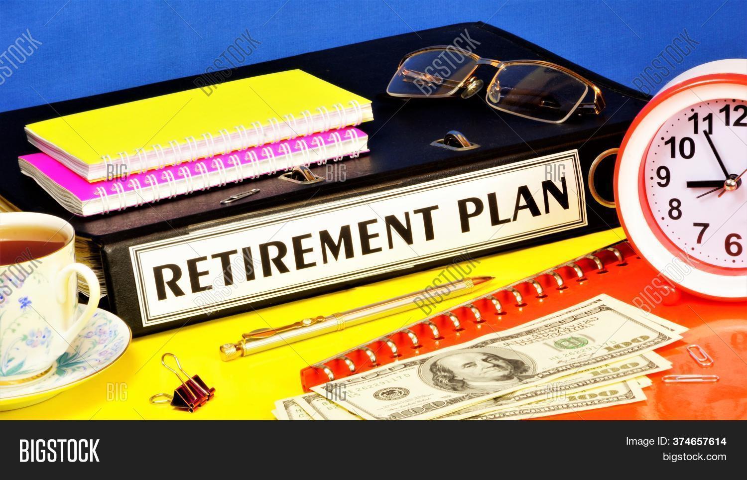 Retirement Plan-text Image & Photo (Free Trial) | Bigstock