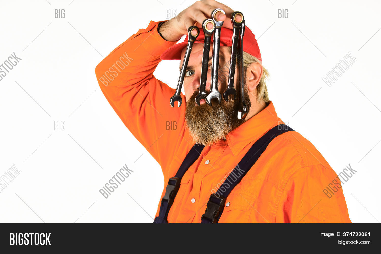 Man Hold Wrench Tools Image & Photo (Free Trial) | Bigstock