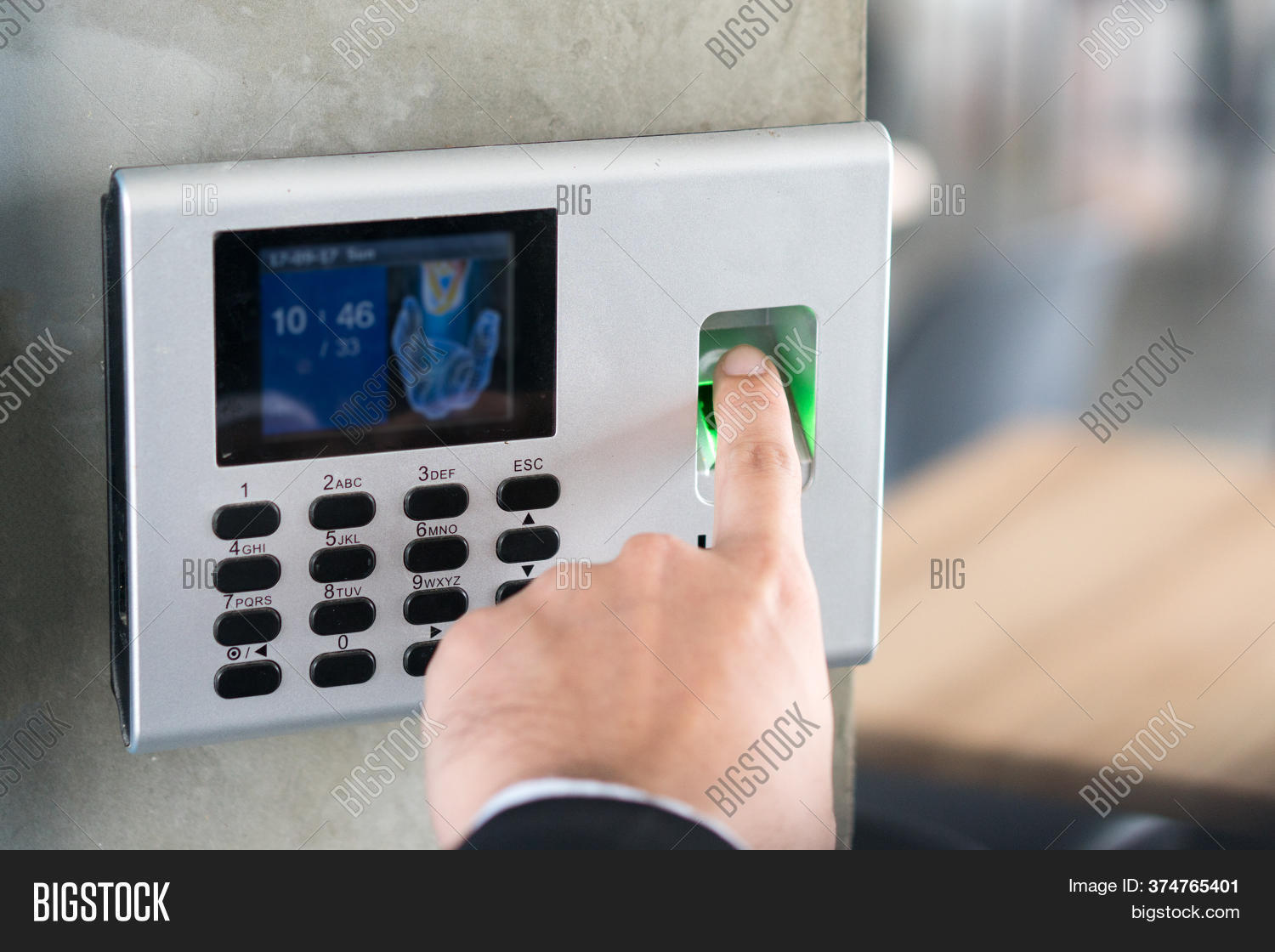 Employee Scanning Image & Photo (Free Trial) | Bigstock