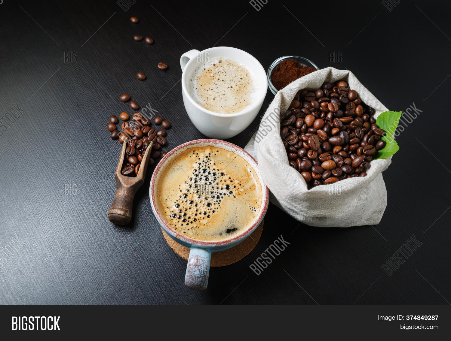 Still Life Coffee Cups Image & Photo (Free Trial) | Bigstock
