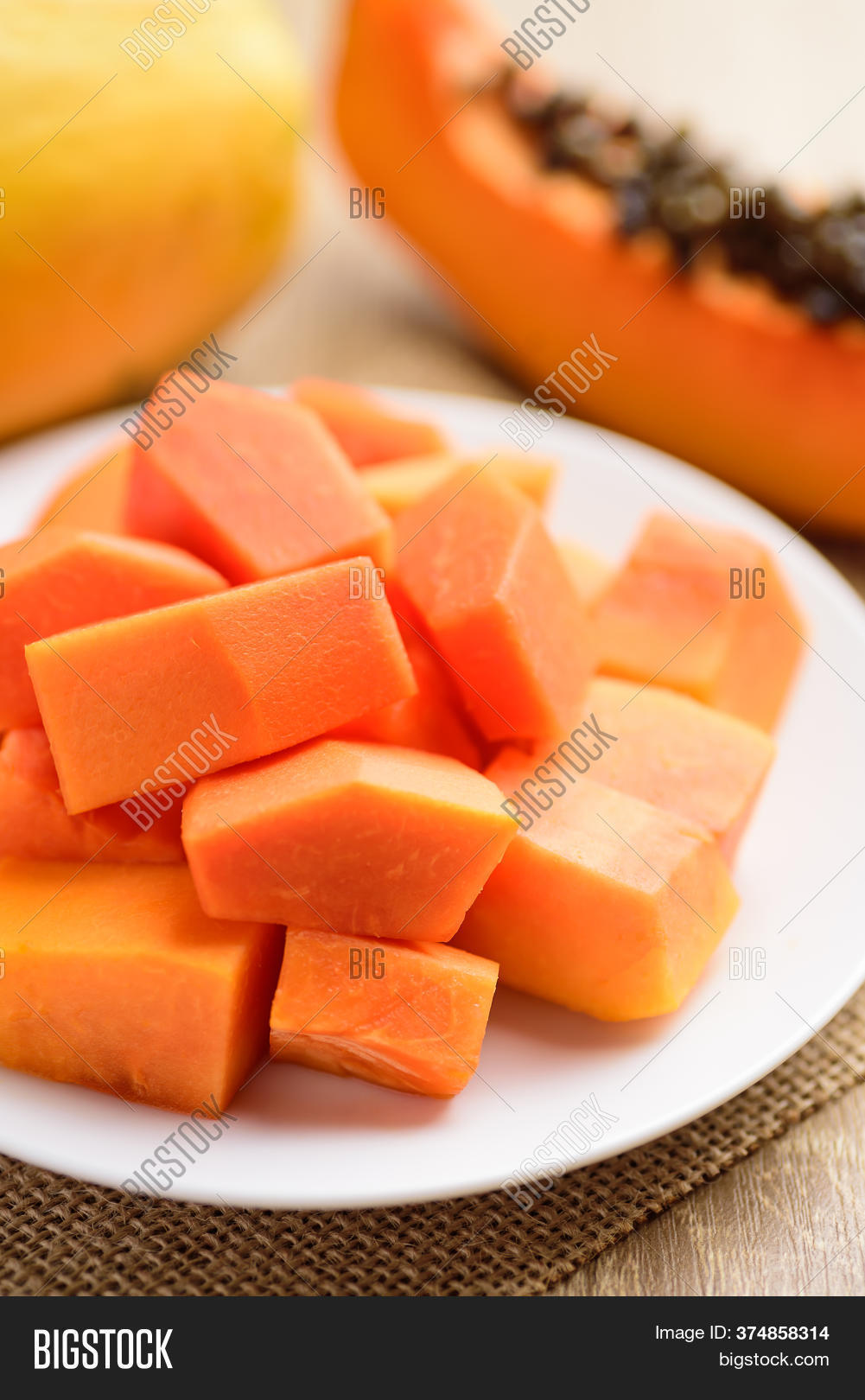 Ripe Papaya Fruit
