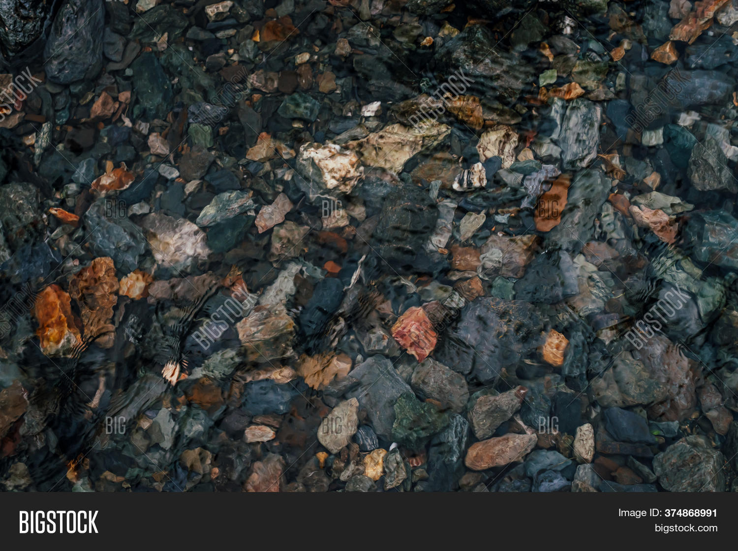 Stones On Bottom Image & Photo (Free Trial) | Bigstock