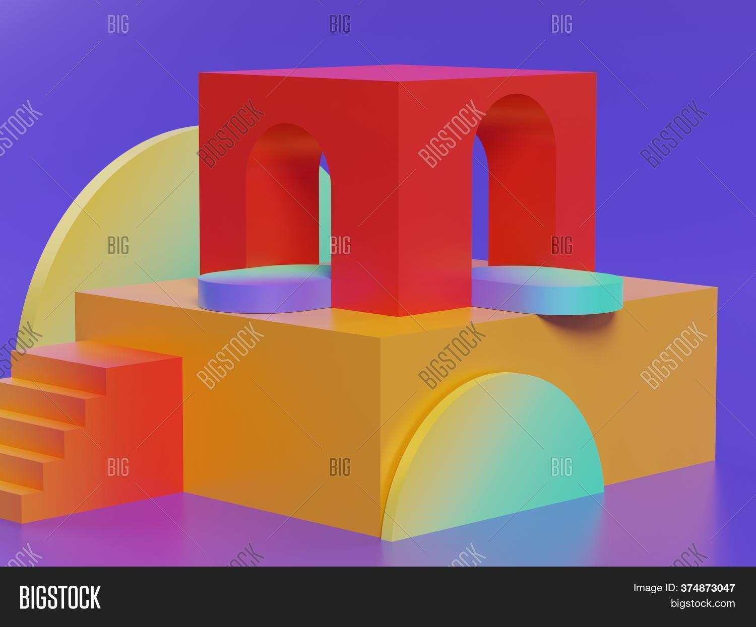 3d Abstract Minimalist Image & Photo (Free Trial) | Bigstock