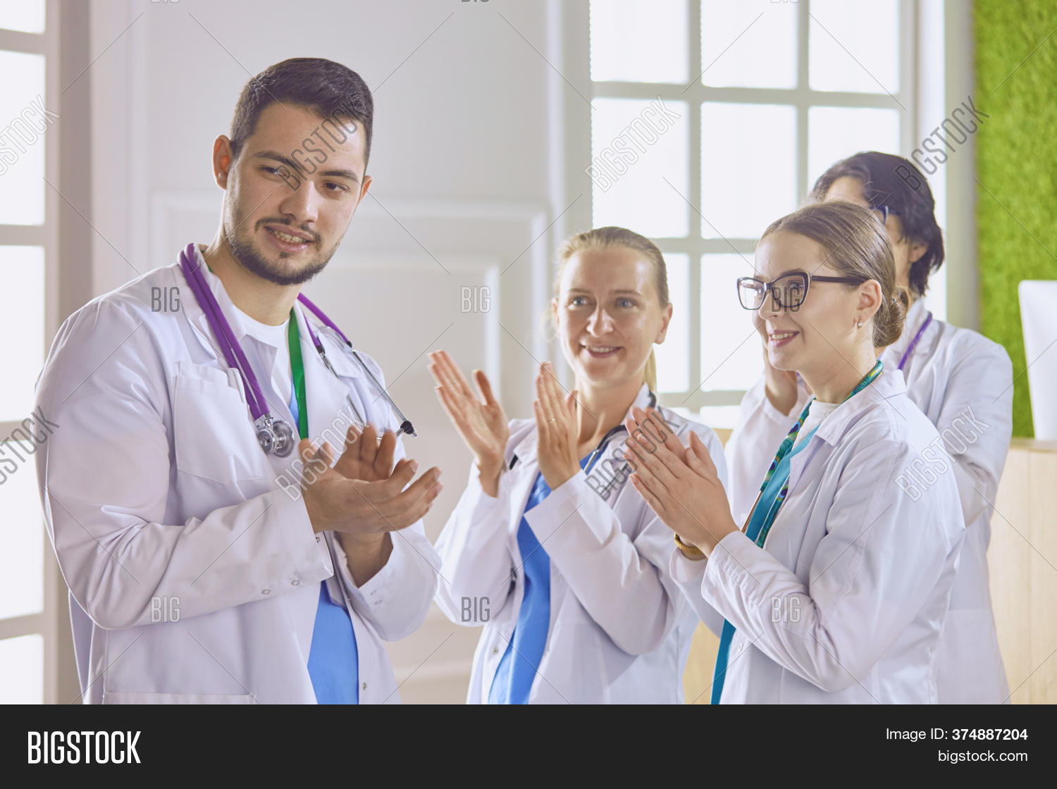 Happy Medical Team Image & Photo (Free Trial) | Bigstock