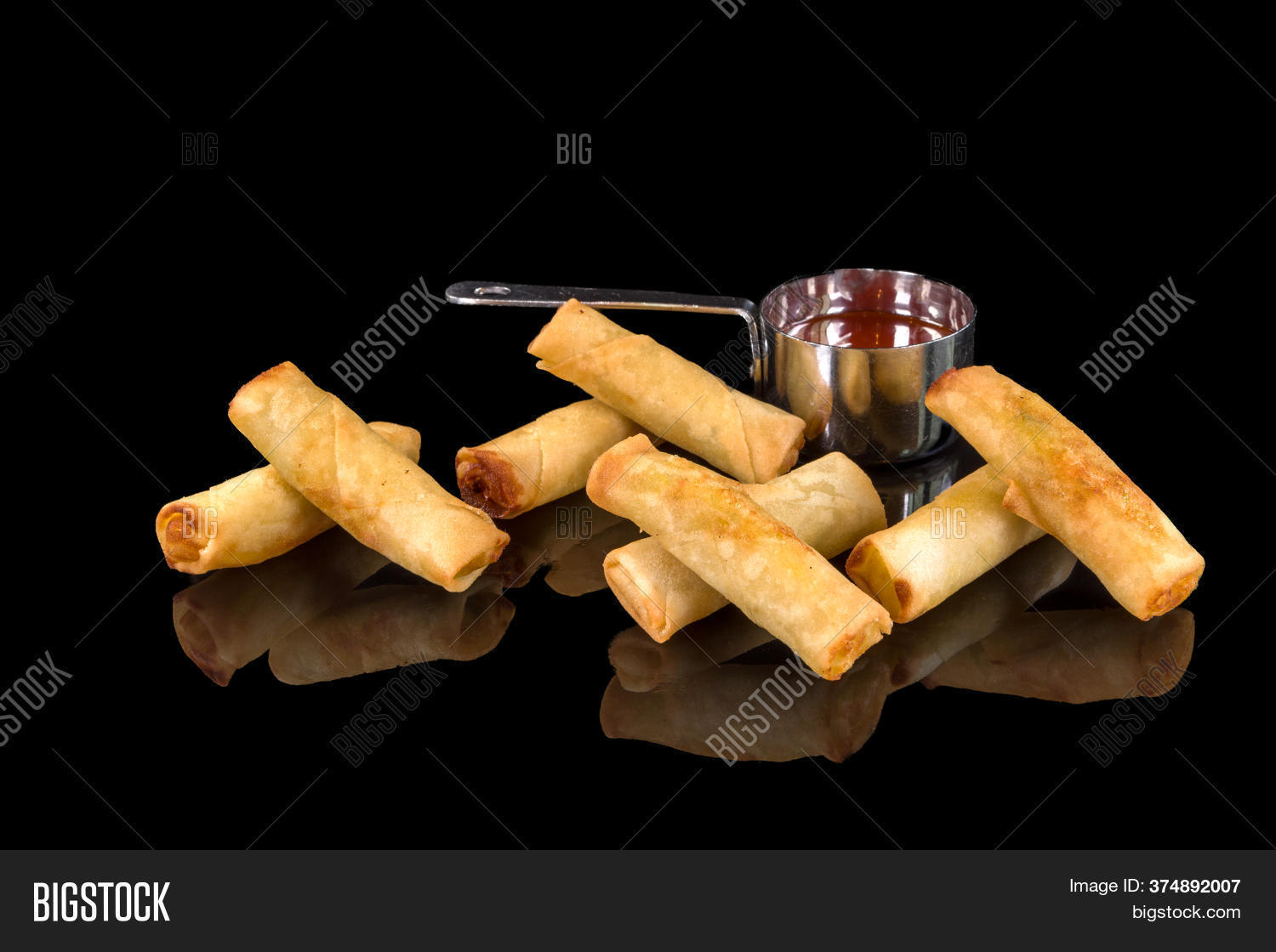 Delicious Spring Rolls Image & Photo (Free Trial) | Bigstock