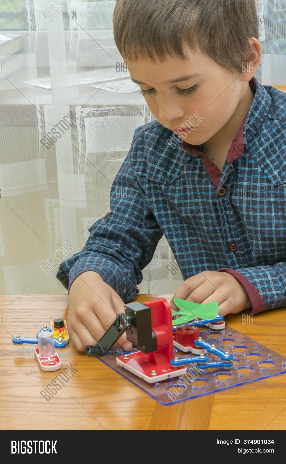 Boy Playing Electric Image & Photo (Free Trial) | Bigstock