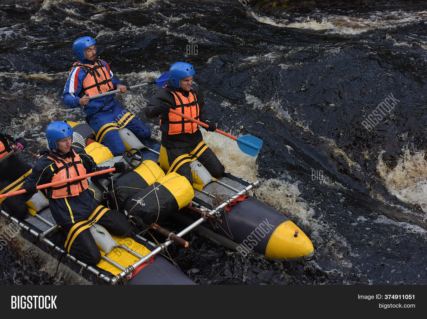Rafting On Rafts Image & Photo (Free Trial) | Bigstock