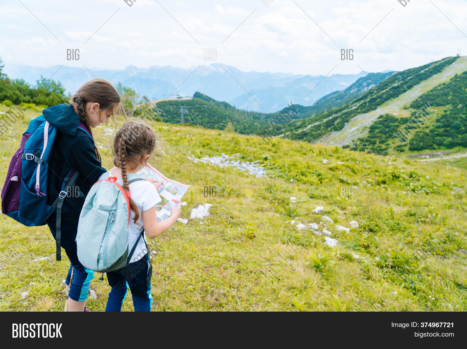 Children Hiking On Image & Photo (Free Trial) | Bigstock