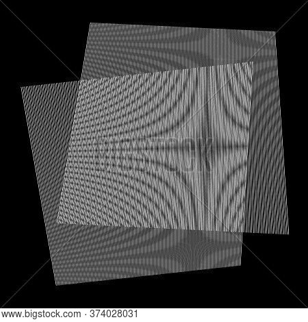 Moiré Pattern By Two Vector & Photo (Free Trial) | Bigstock