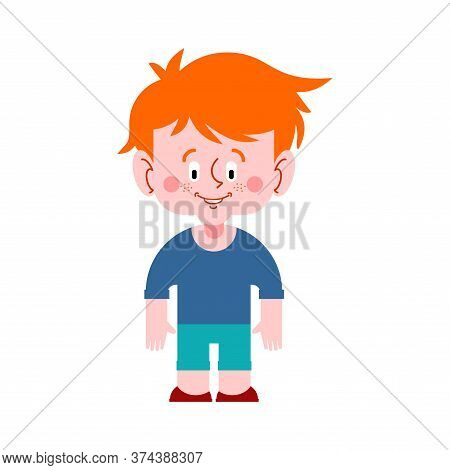 Red-haired Boy Vector & Photo (Free Trial) | Bigstock