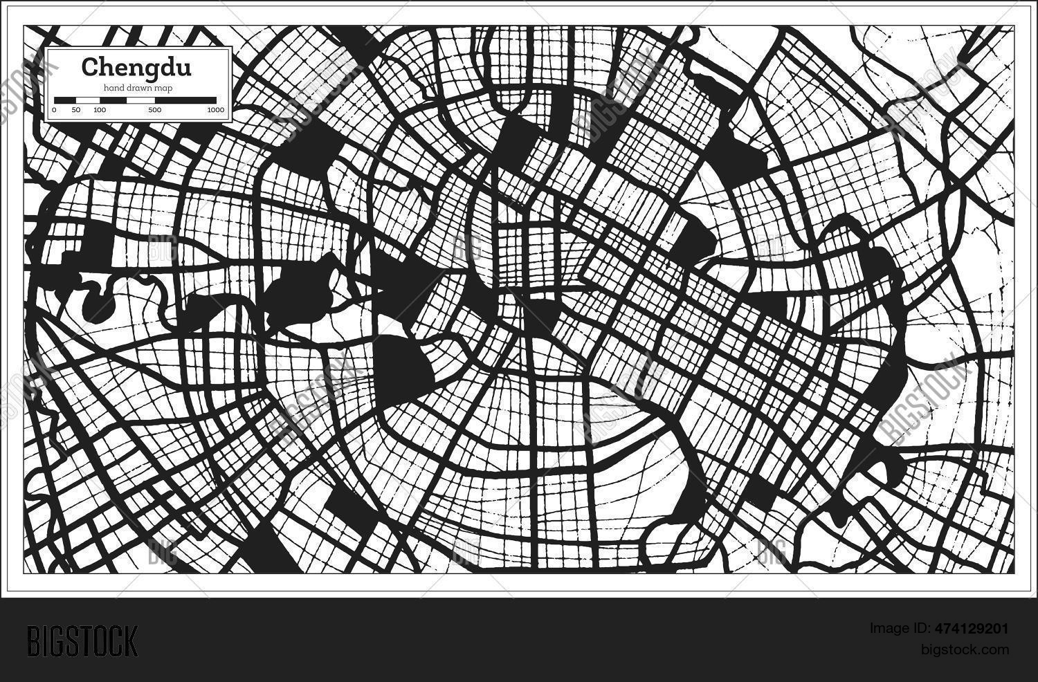 Chengdu China City Vector & Photo (Free Trial) | Bigstock