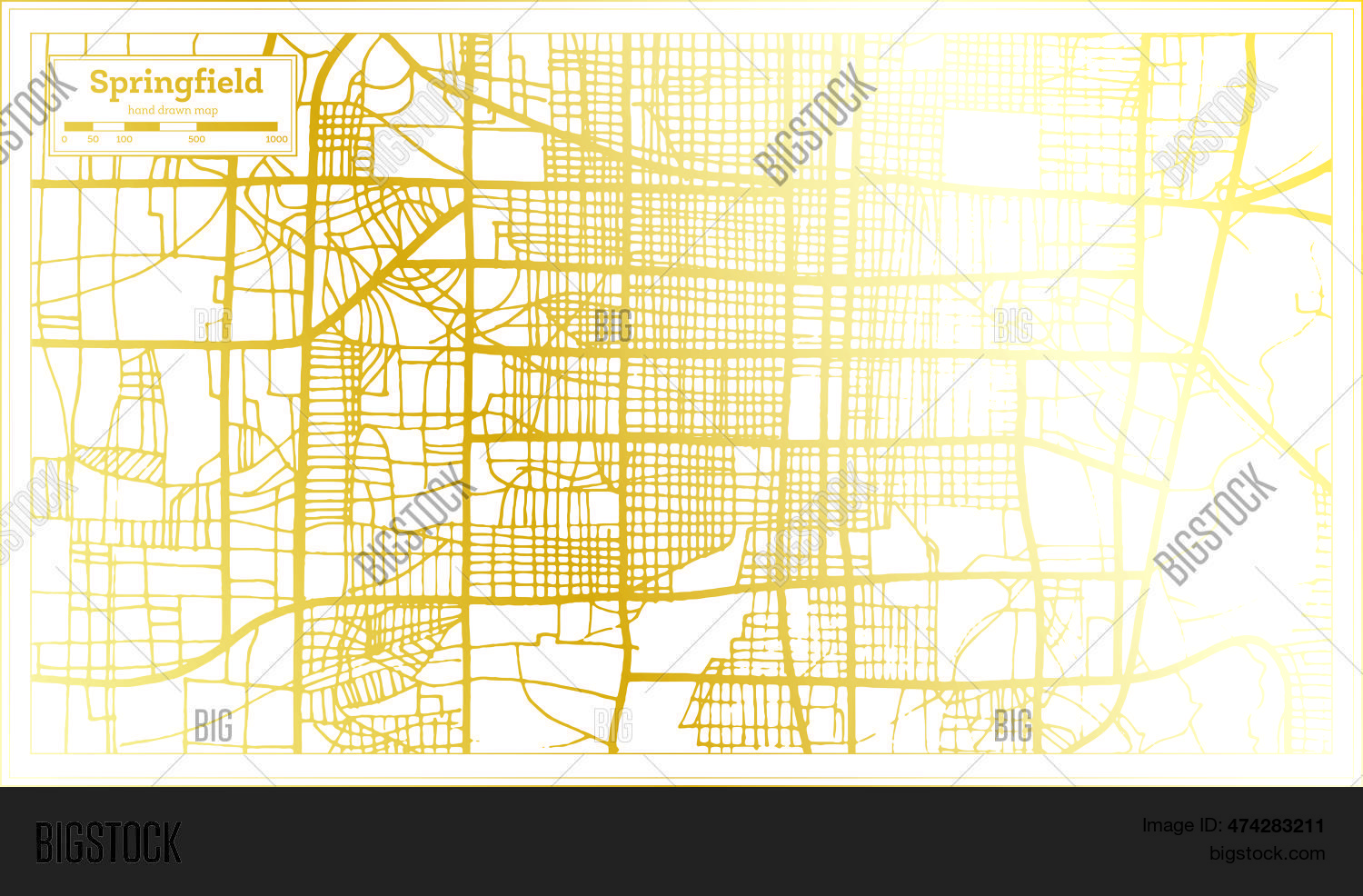 Springfield Usa City Vector & Photo (Free Trial) | Bigstock