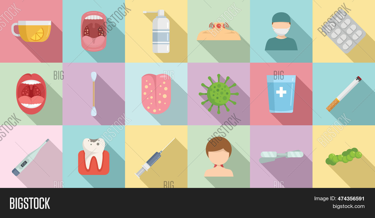 Tonsillitis 图片和照片（免费试用） | Bigstock