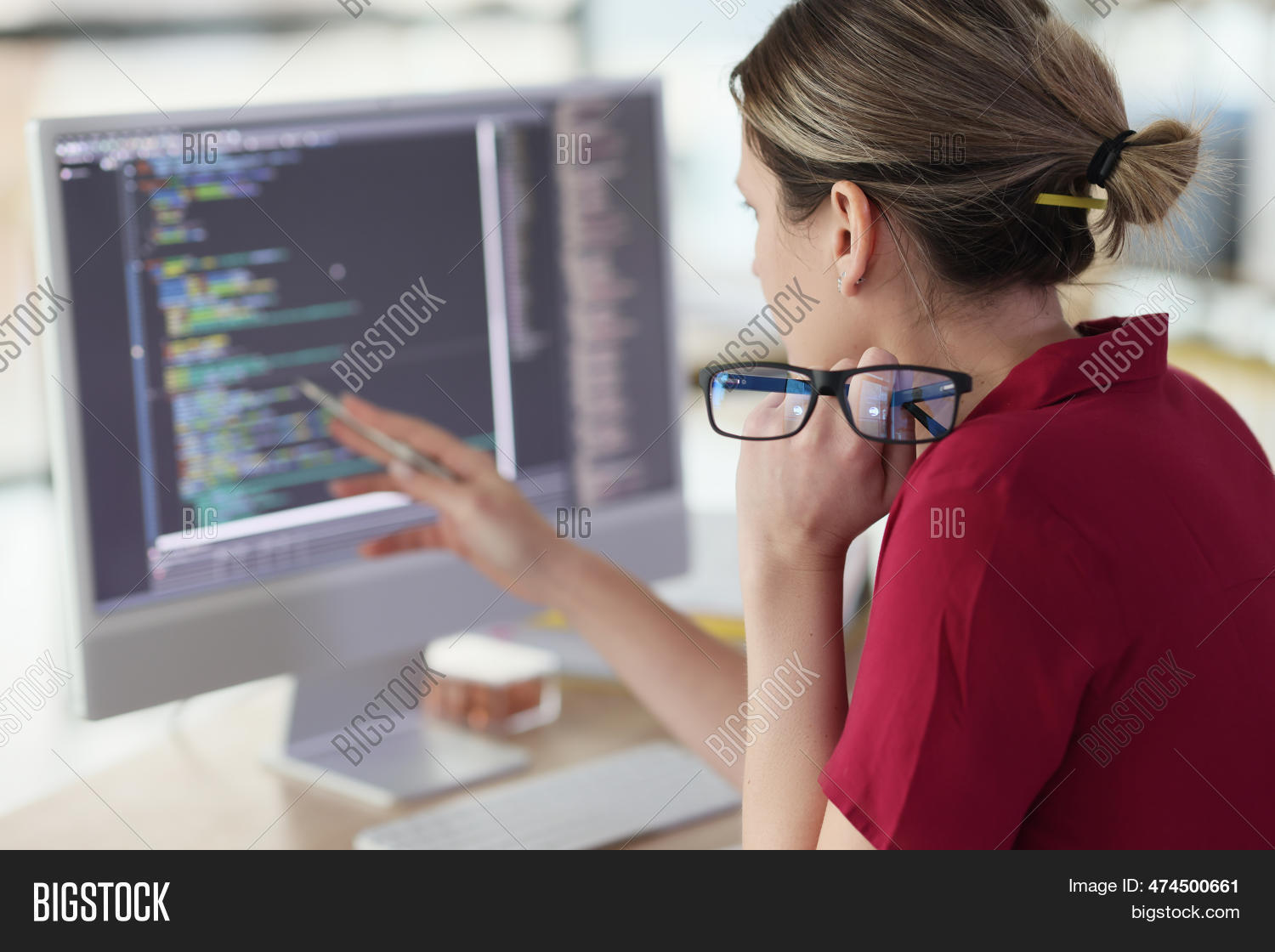 Female Programmer Image & Photo (Free Trial) | Bigstock