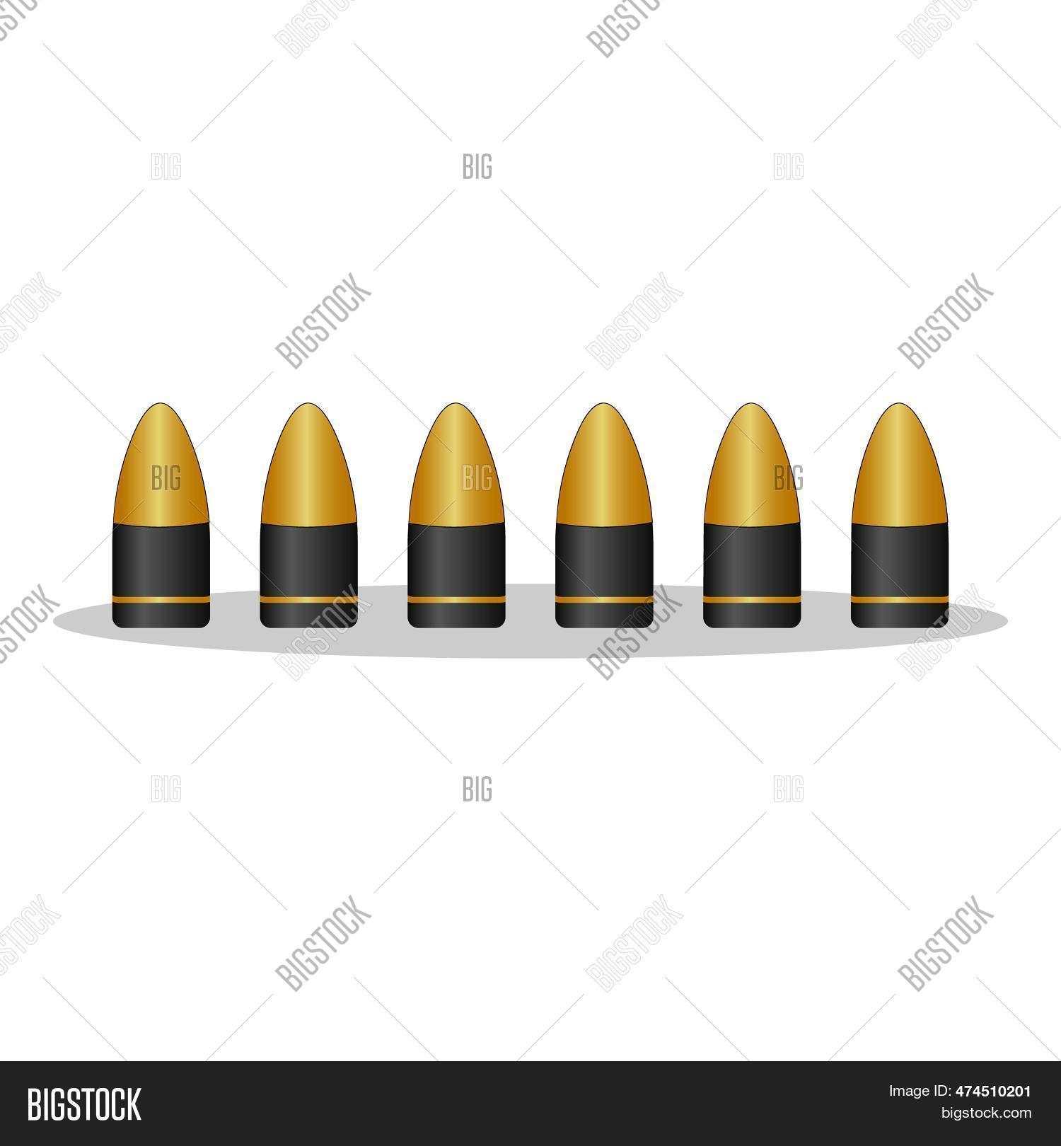 Bullets Icon Cartoon Image & Photo (Free Trial) | Bigstock