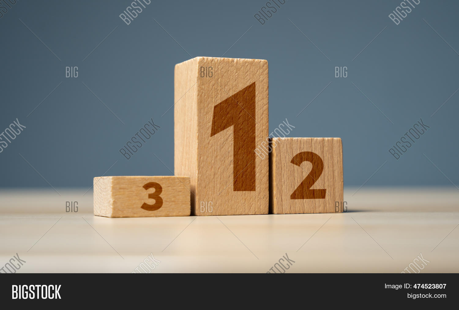 Winners Pedestal First Image & Photo (Free Trial) | Bigstock