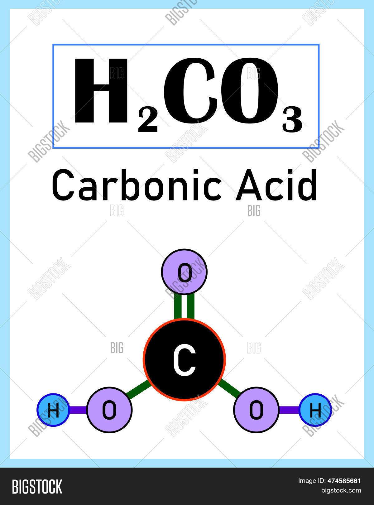 H2co3 Carbonic Acid Image & Photo (Free Trial) | Bigstock