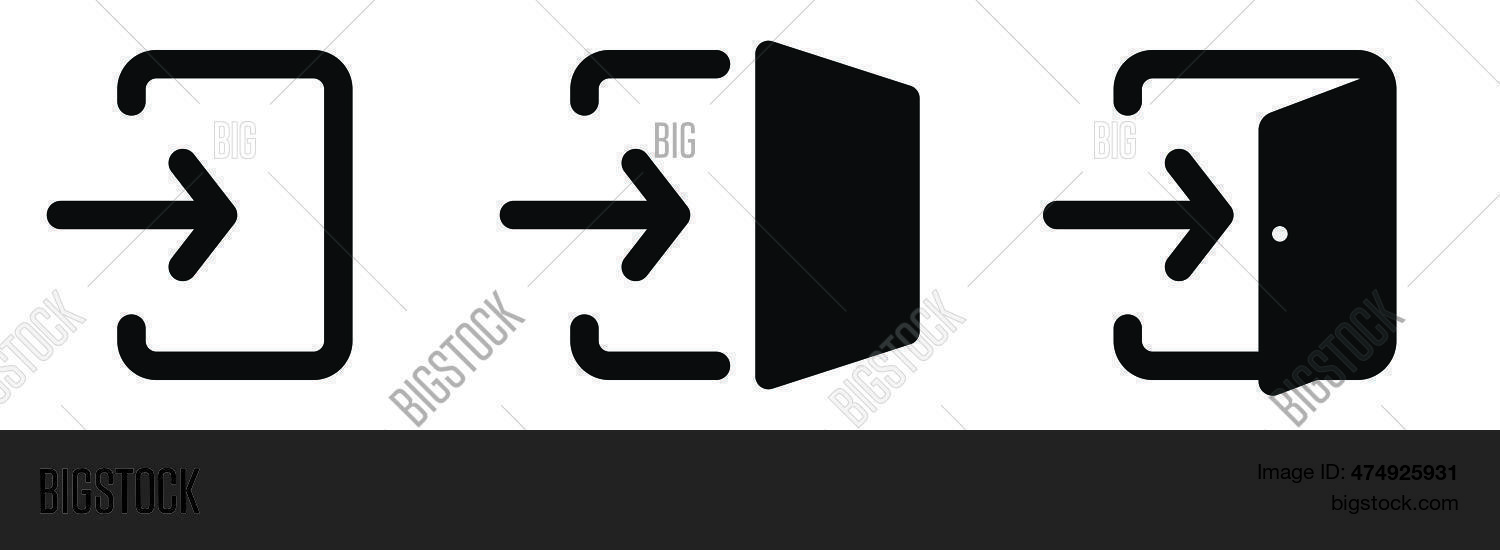 Login Icon. App Vector & Photo (Free Trial) | Bigstock