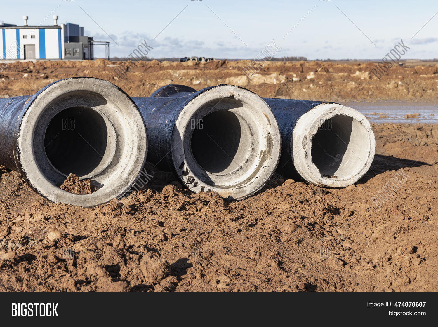 New Sewer Reinforced Image & Photo (Free Trial) | Bigstock