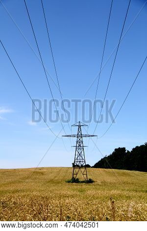 Hydro Tower Wires Image & Photo (Free Trial) | Bigstock