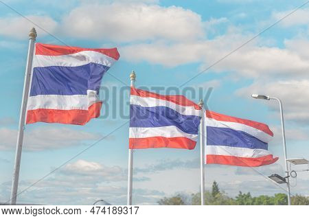 Thailand Flag. Image Image & Photo (Free Trial) | Bigstock