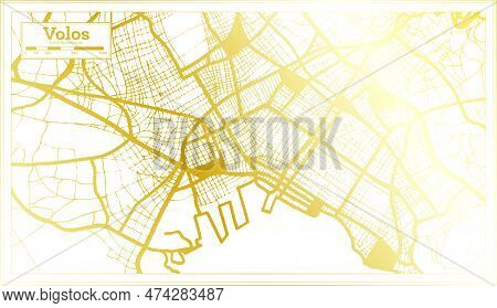 Volos Greece City Map Vector & Photo (Free Trial) | Bigstock
