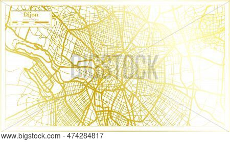 Dijon France City Map Vector & Photo (Free Trial) | Bigstock