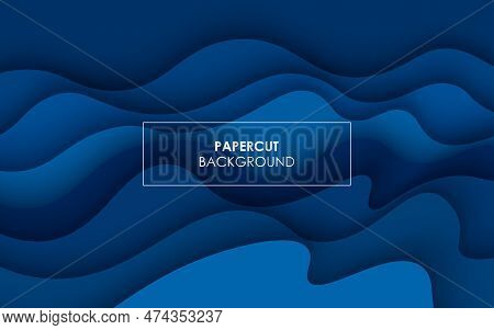 Multi Layers Blue Vector & Photo (Free Trial) | Bigstock
